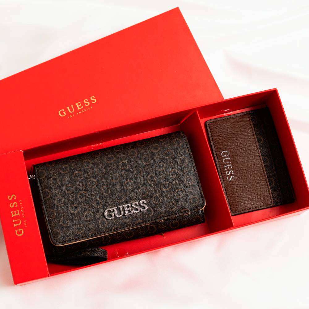 Cartera Guess Café – Arella Boutique