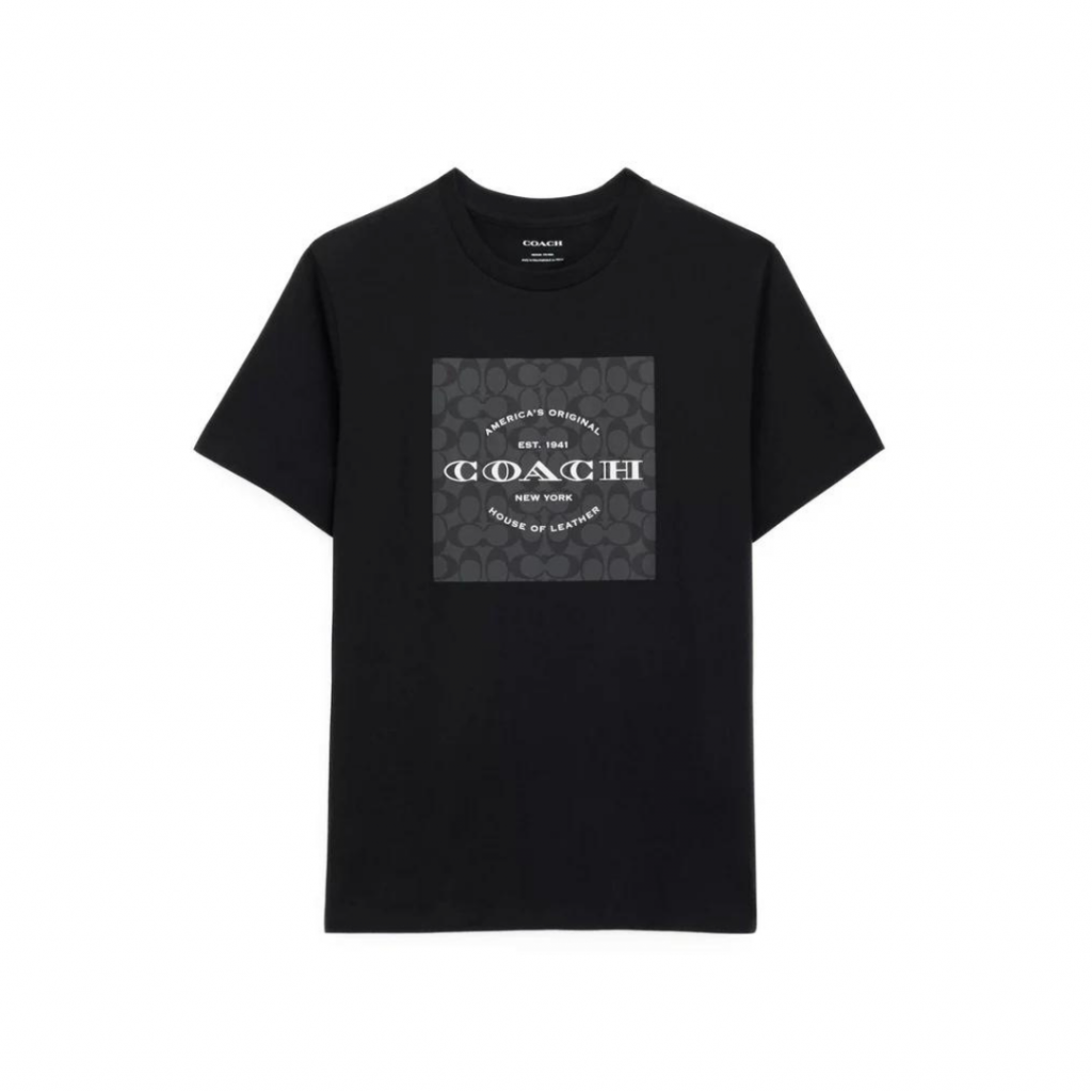 Playera Coach Negro CO790 – Arella Boutique