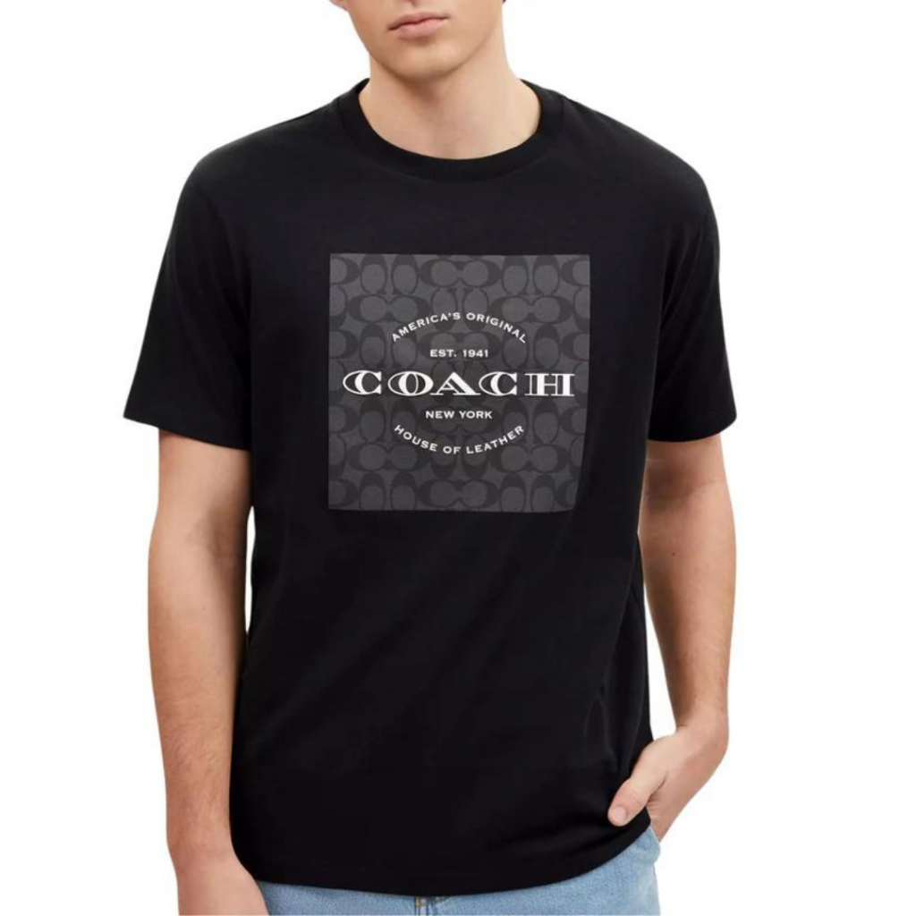 Playera Coach Negro CO790 – Arella Boutique