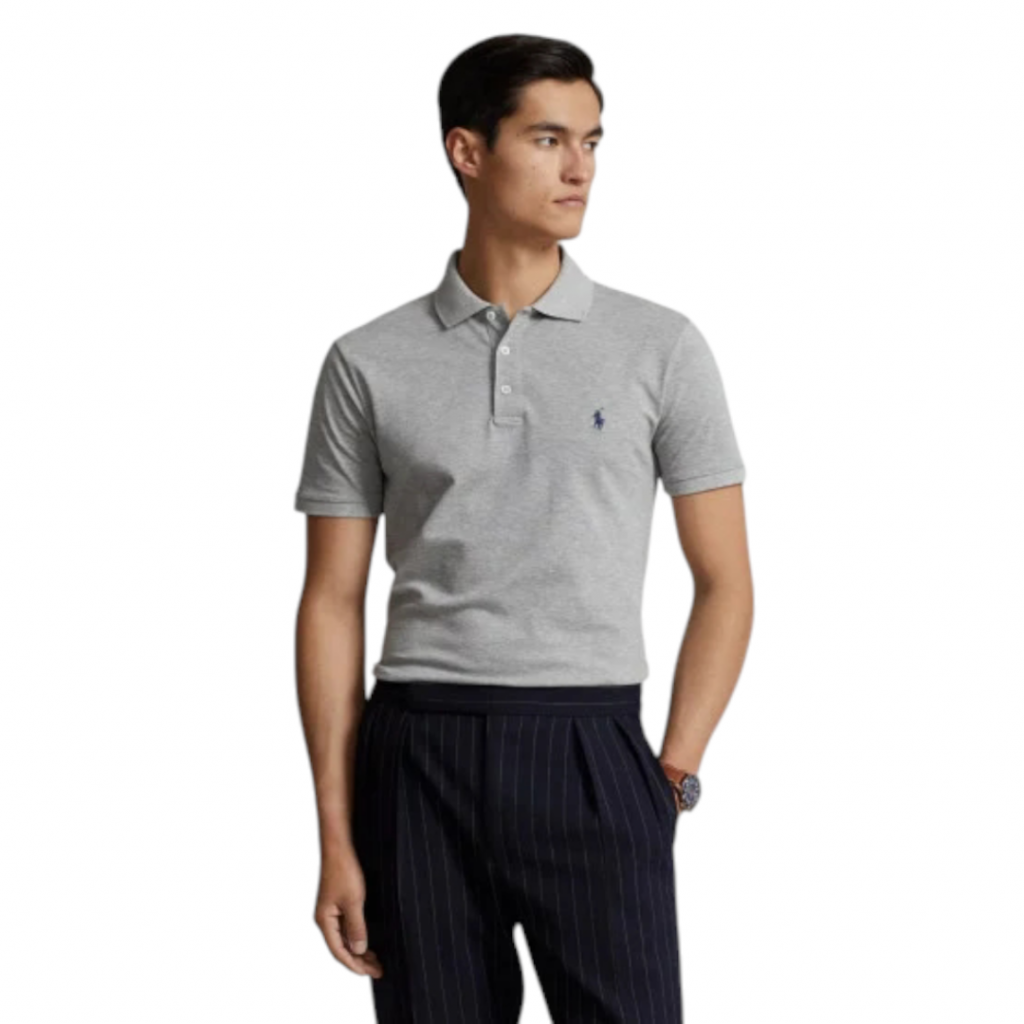 Playera Polo Ralph Lauren Gris 200040290 – Arella Boutique