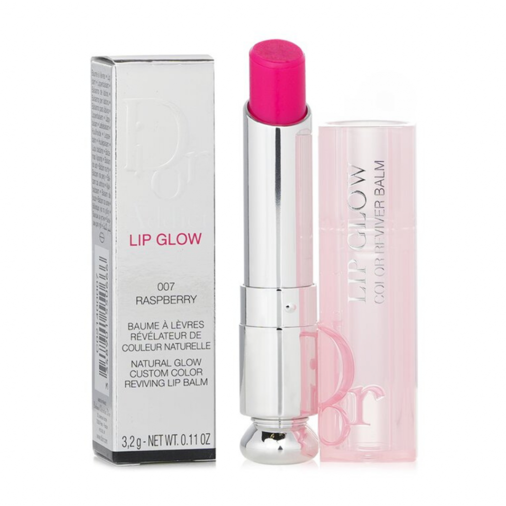 Lip Glow Bálsamo Dior 007 Raspberry – Arella Boutique