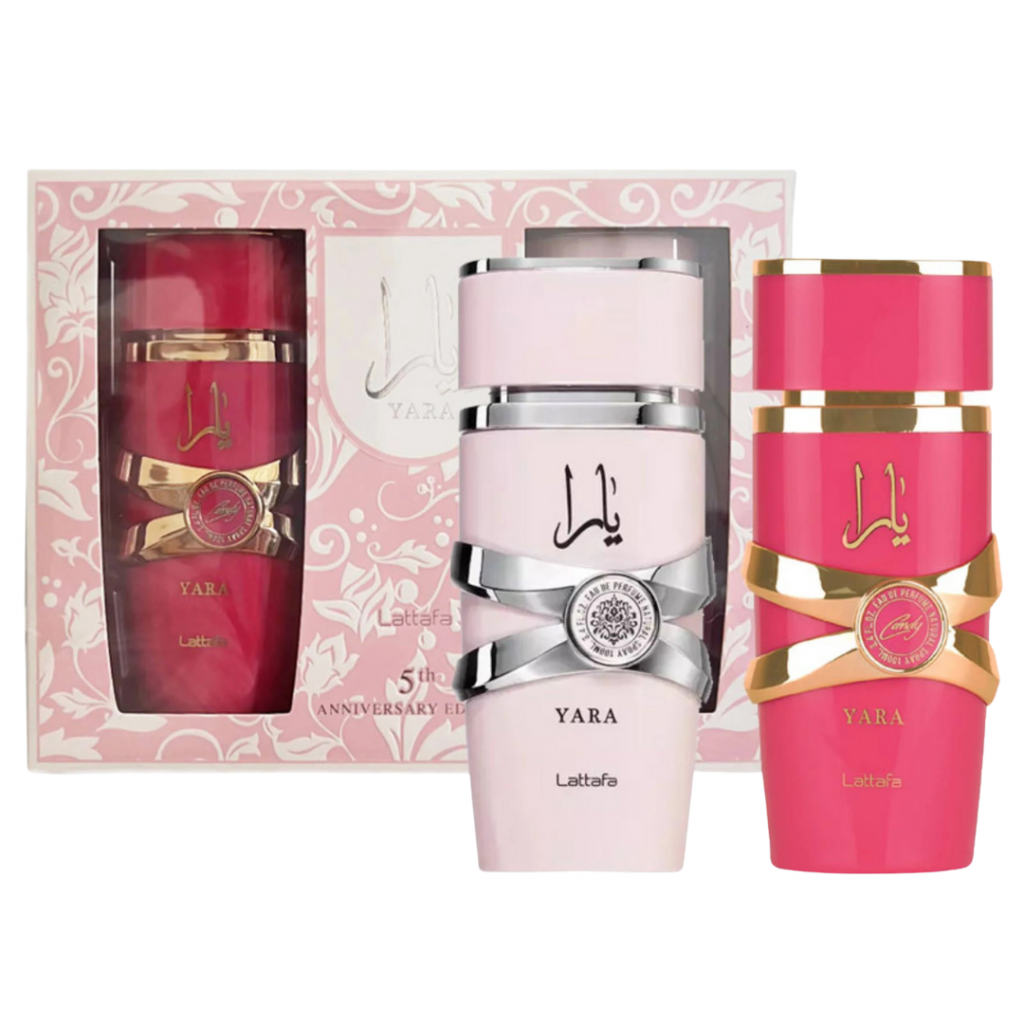 Set Perfume YARA Lattafa 5th Anniversary Edition Para Dama – Arella ...